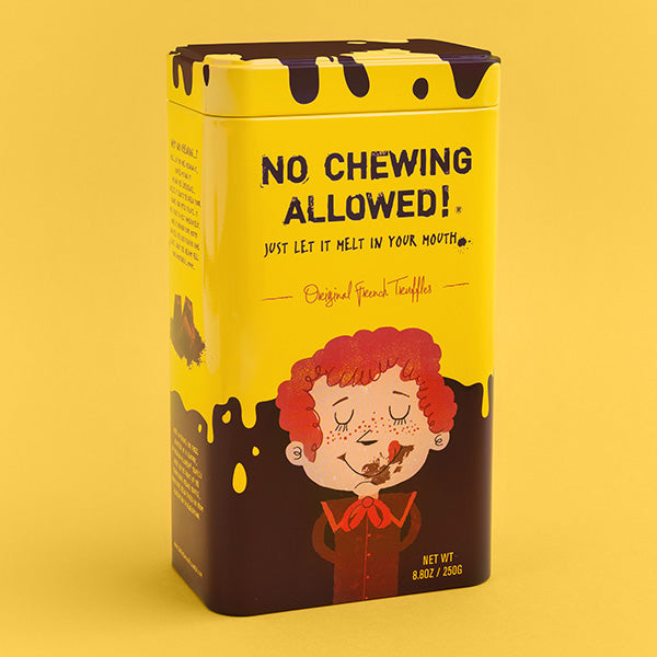 Signature Tin – No Chewing Allowed!